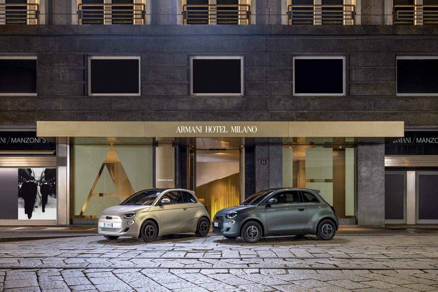 Fiat Unveils Its Latest Fashion Icon—The 2025 Fiat 500e Giorgio Armani ...