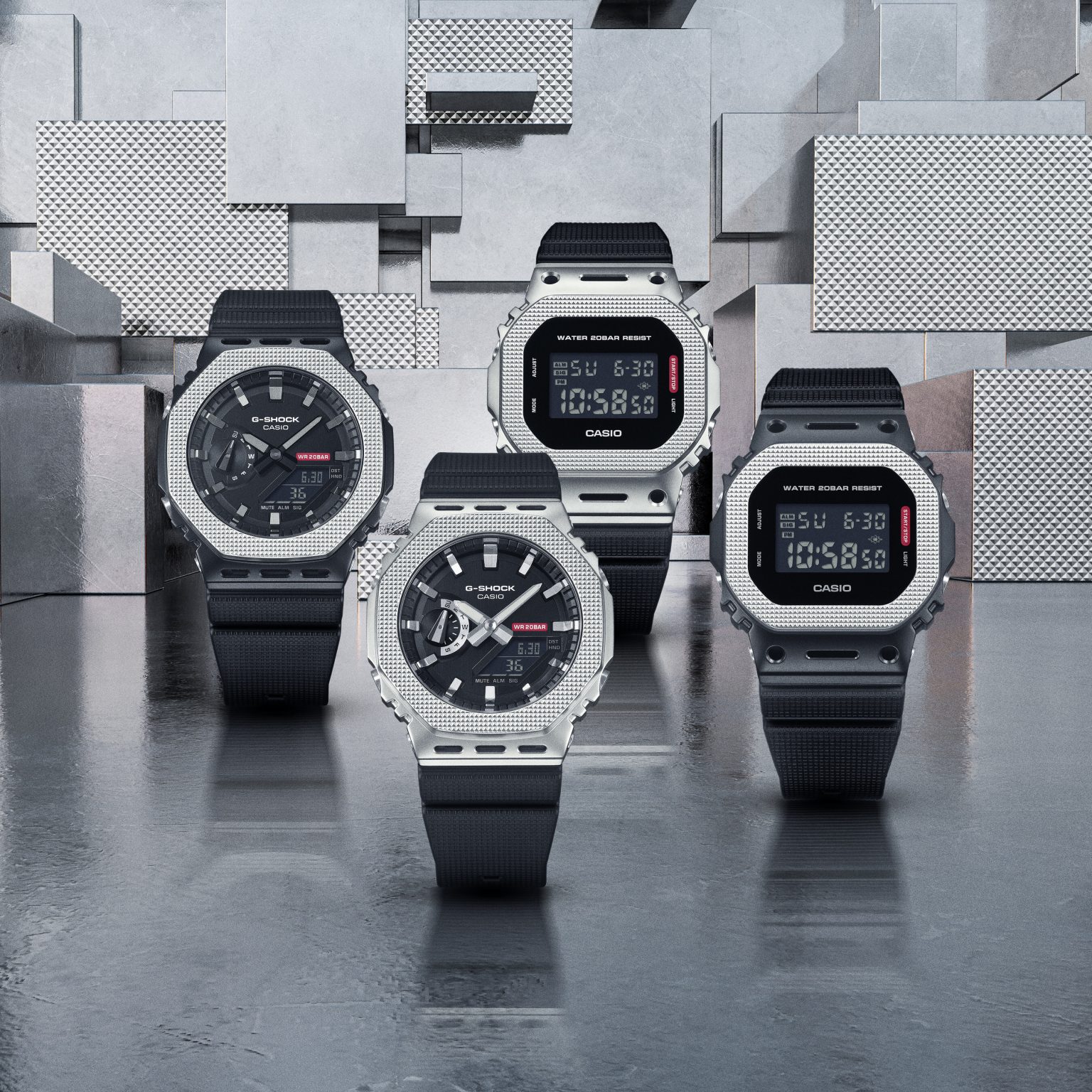 G-Shock Unveils New G-Steel ‘Modern Industrial’ Series Featuring ...