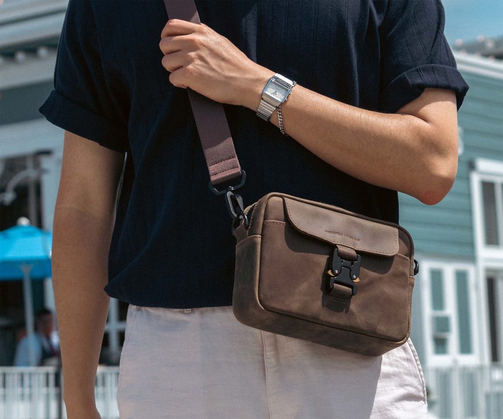 WaterField Designs Introduces the Gramercy Leather Sling, a Compact ...