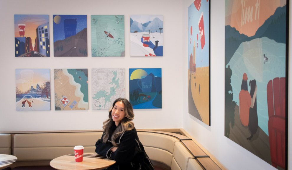 Tim Hortons Partners With Toronto Artist Av Wu on Artwork Collection to ...