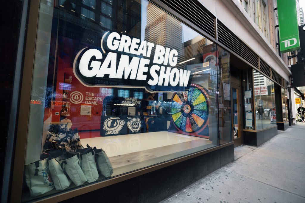 Two New Attractions Light Up Times Square: Great Big Game Show and The ...