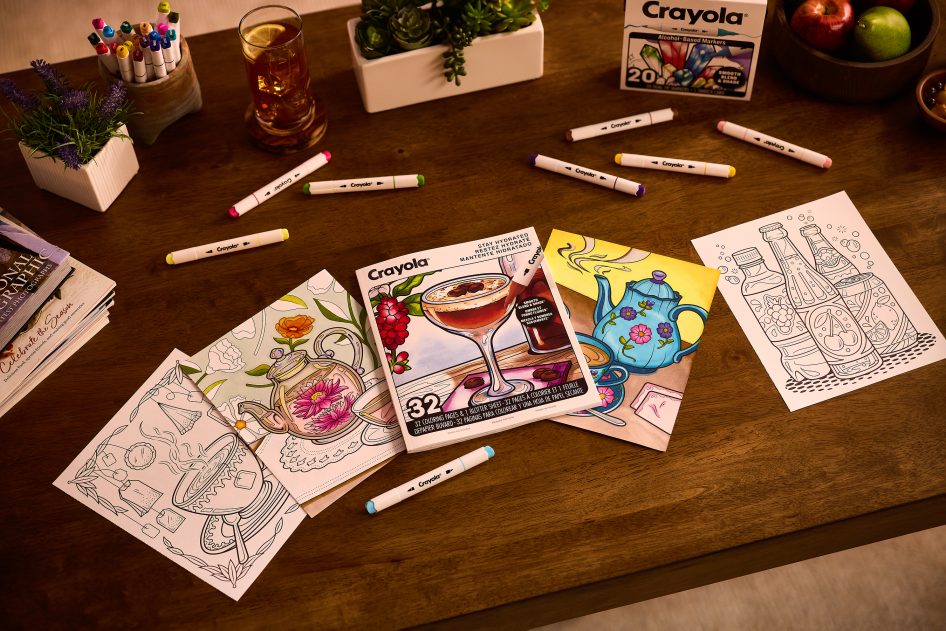 Crayola Introduces ‘All Grown Up’ Adult Coloring Line Featuring Markers ...