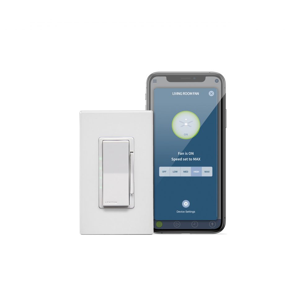 Leviton Expands Decora Smart Portfolio with Wi-Fi 4-Speed Fan ...